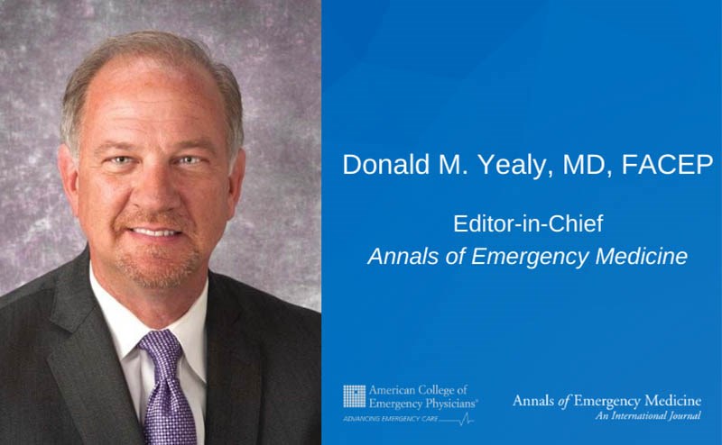 ACEP Announces New Editor in Chief for Annals of Emergency Medicine